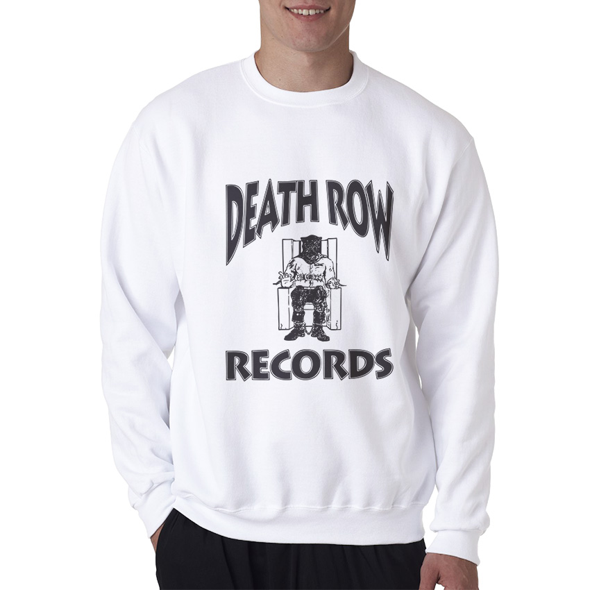 For Sale Death Row Records Sweatshirt Cheap Trendy Clothing UNISEX