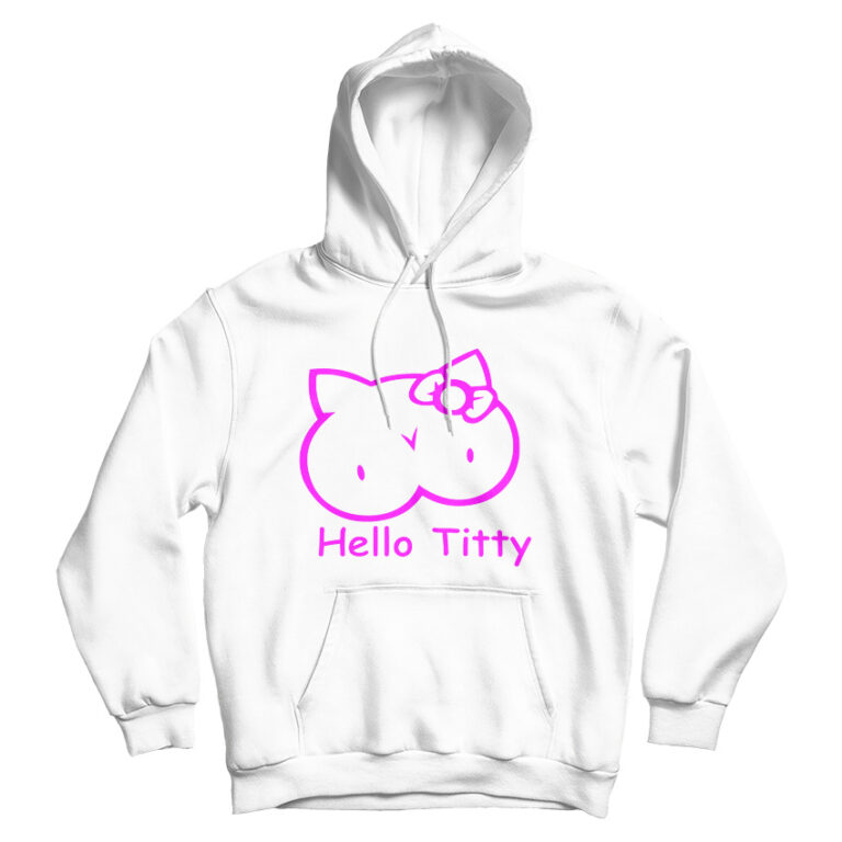 Hello Titty Kitty Funny Parody Tank Top Cheap For Mens And Womens