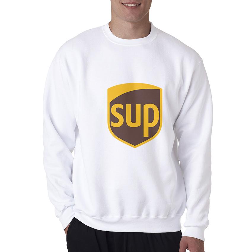 Sup Funny UPS Parody Logo Sweatshirt For Men's And Women's