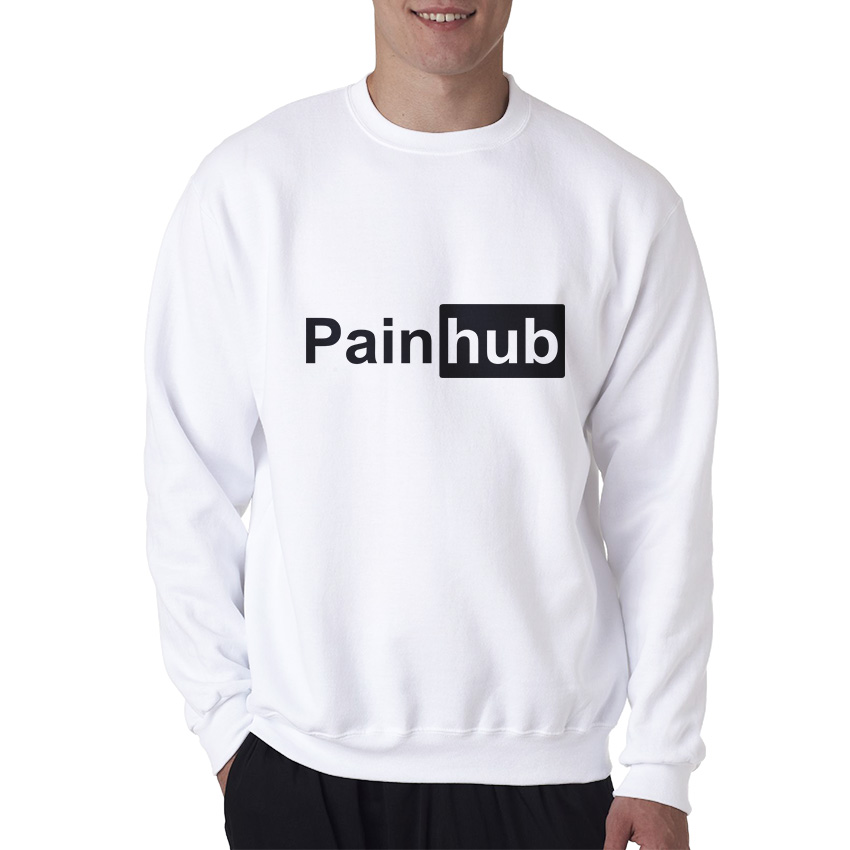 Official Painhub X Pornhub Parody Logo Sweatshirt For Men And Women