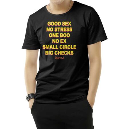 Good Sex No Stress One Boo T-Shirt For Men's And Women's