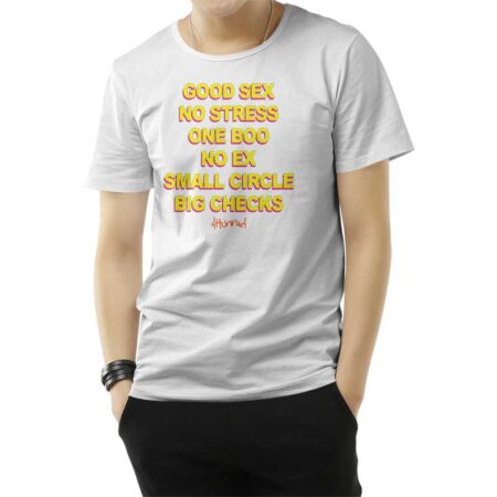 Good Sex No Stress One Boo T-Shirt For Men's And Women's