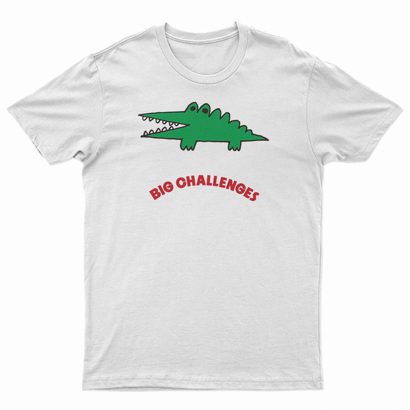 Get It Now 1978 Sanrio Big Challenges Gator T-Shirt For UNISEX