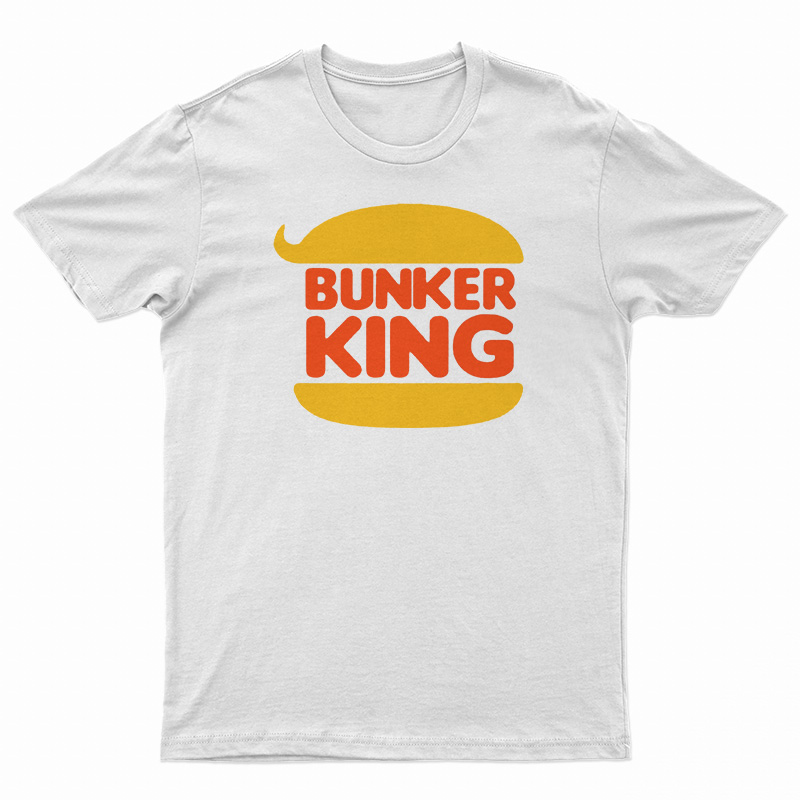 Get It Now Bunker King Parody Logo T-Shirt For Men's And Women's