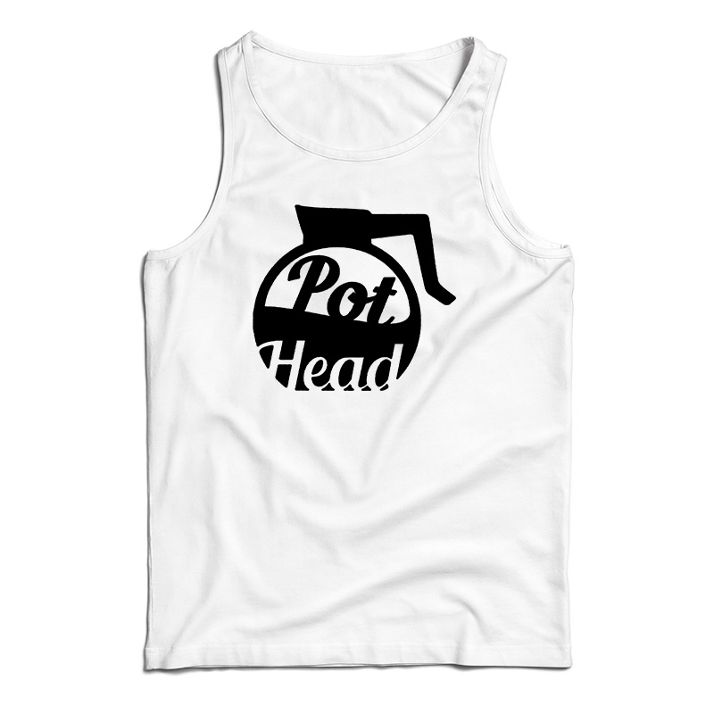 Get It Now Coffee Pot Head Tank Top For Men's And Women's