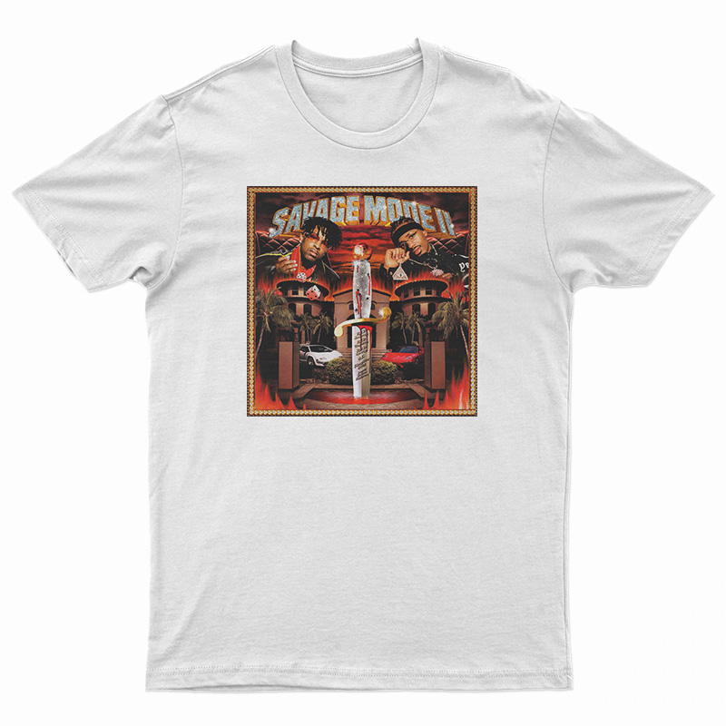 21 Savage X Metro Boomin Savage Mode 2 T-Shirt For UNISEX