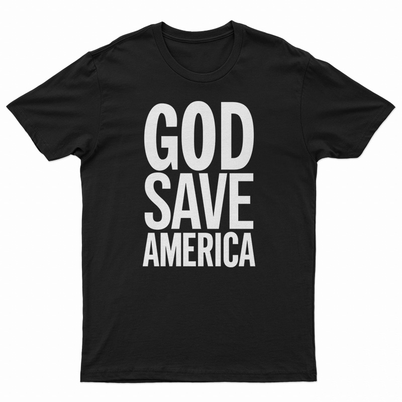 Kanye West God Save America T-Shirt - Digitalprintcustom.com