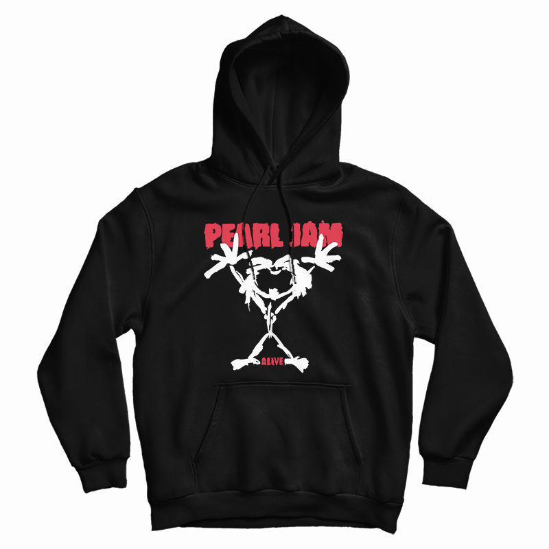 Vintage Pearl Jam Alive Stickman Hoodie - Digitalprintcustom.com