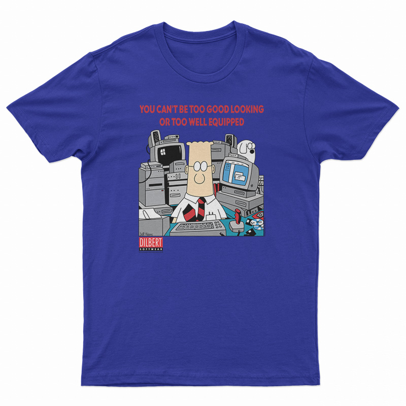 DILBERT Office Comic Strip Cartoon T-Shirt - Digitalprintcustom.com