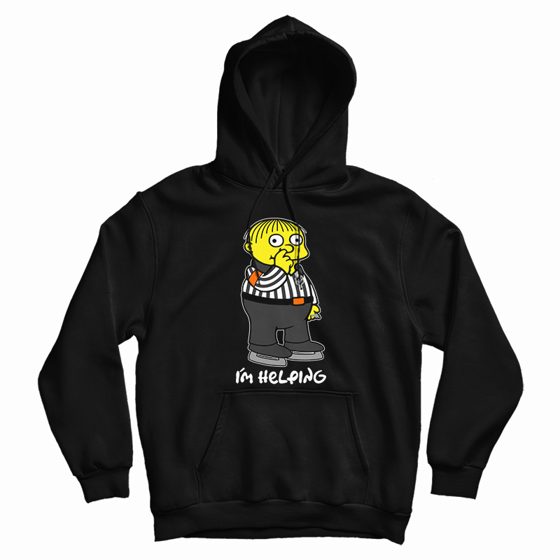 I'm Helping - Ralph Wiggum Nose Picker Hoodie - Digitalprintcustom.com