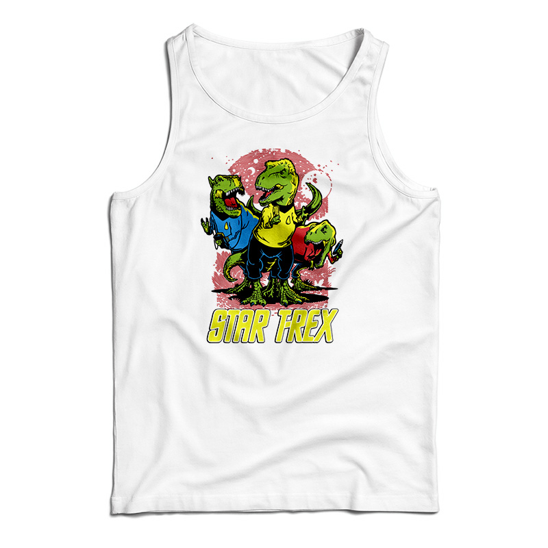 Star T-Rex Dinosaur Tank Top For UNISEX - Digitalprintcustom.com