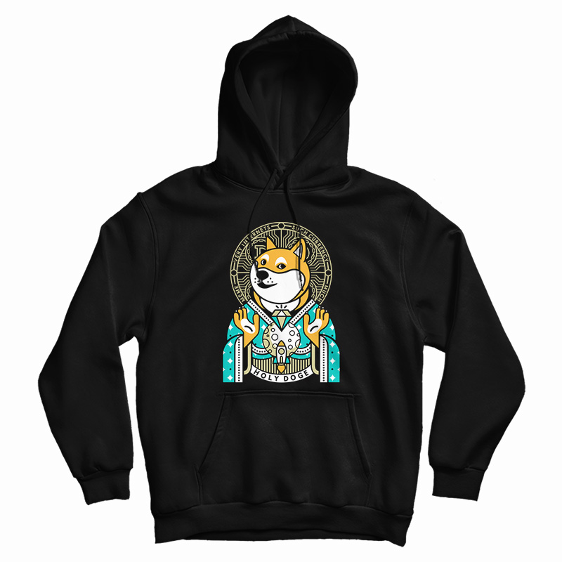 Dogecoin Holy Doge Meme Hoodie For UNISEX - Digitalprintcustom.com