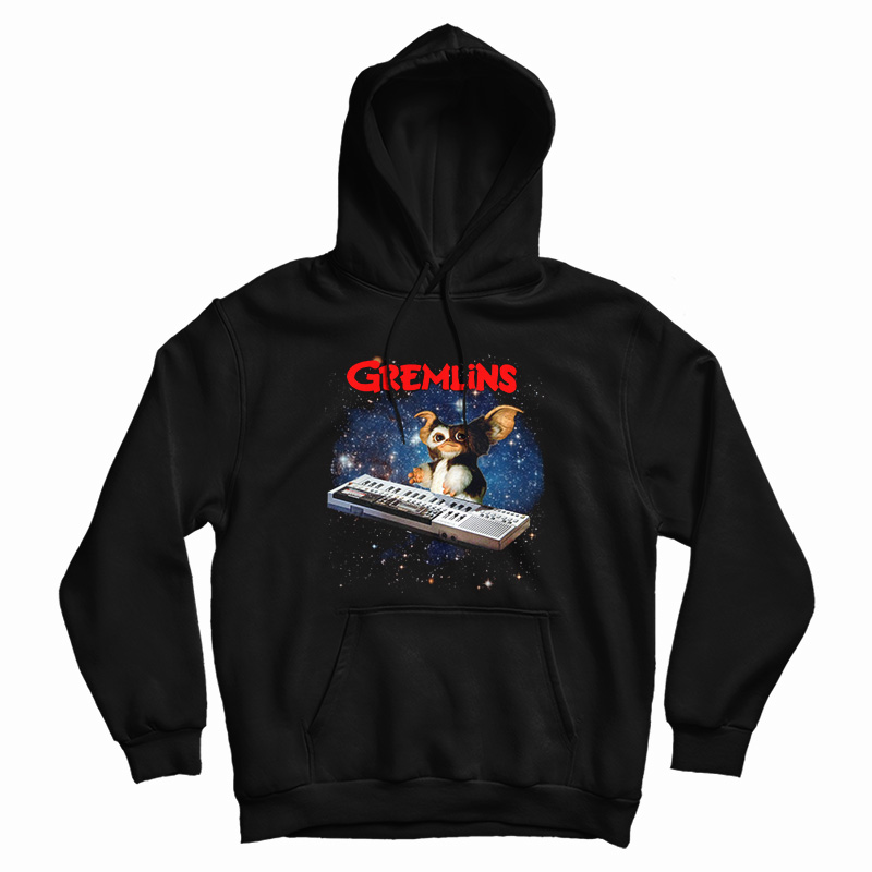 Gremlins Gizmo Playing Keyboard Hoodie - Digitalprintcustom.com