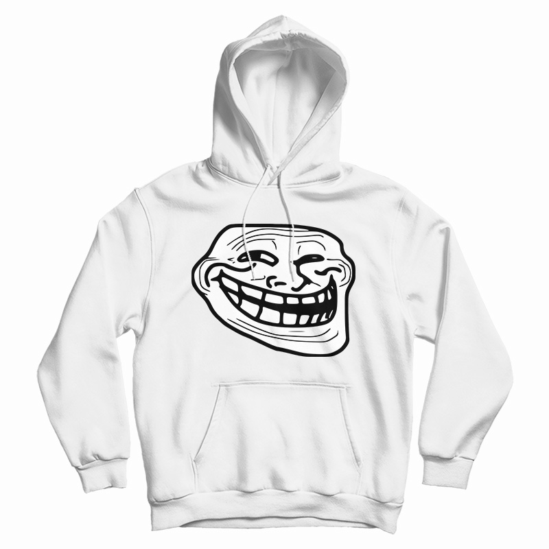 Trollface Meme Hoodie For UNISEX - Digitalprintcustom.com