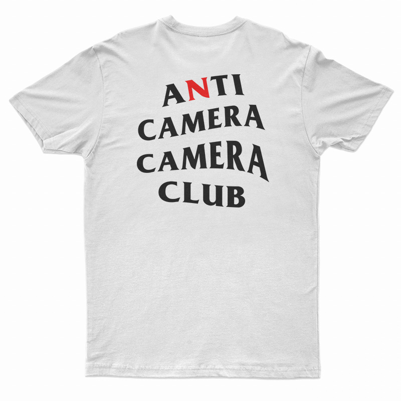 Anti Camera Camera Club T-Shirt For UNISEX - Digitalprintcustom.com