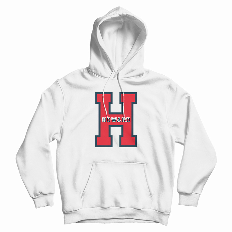 Howard University H Letter Hoodie For UNISEX - Digitalprintcustom.com