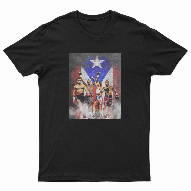 Amanda Serrano Puerto Rican Boxing Legends T-Shirt For UNISEX