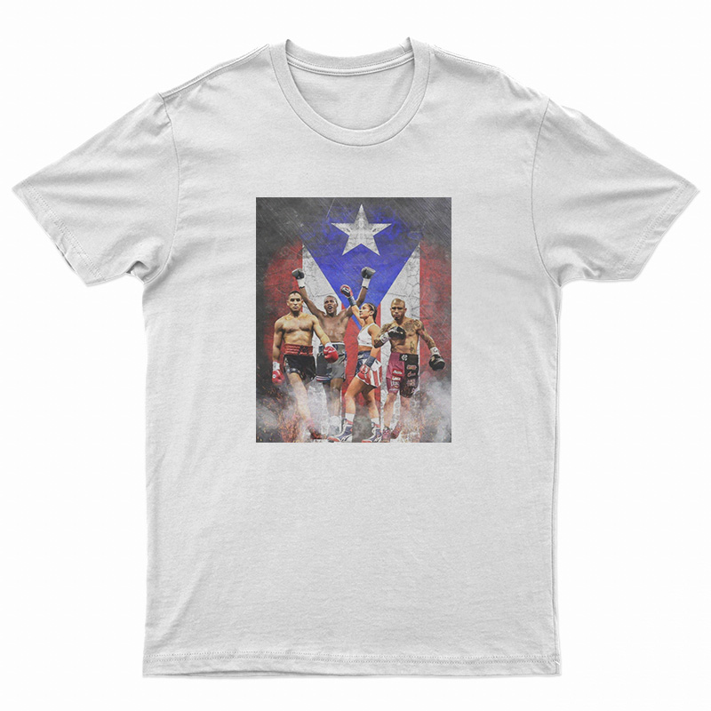 Amanda Serrano Puerto Rican Boxing Legends T-Shirt For UNISEX