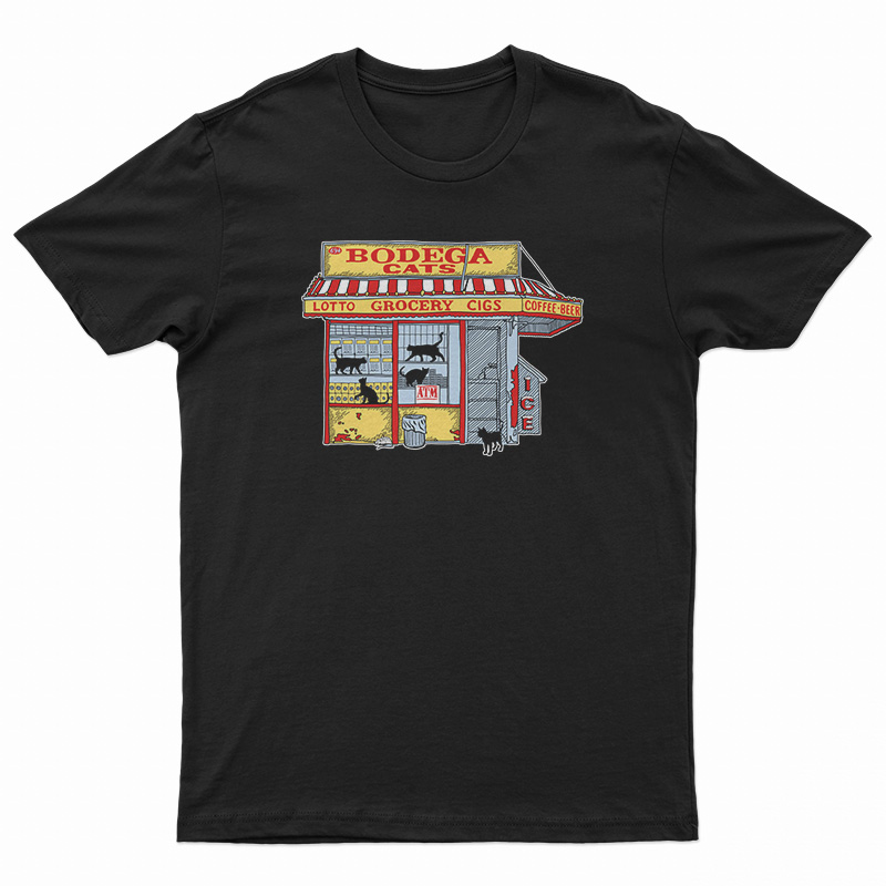 Bodega Cats T-Shirt For UNISEX - Digitalprintcustom.com