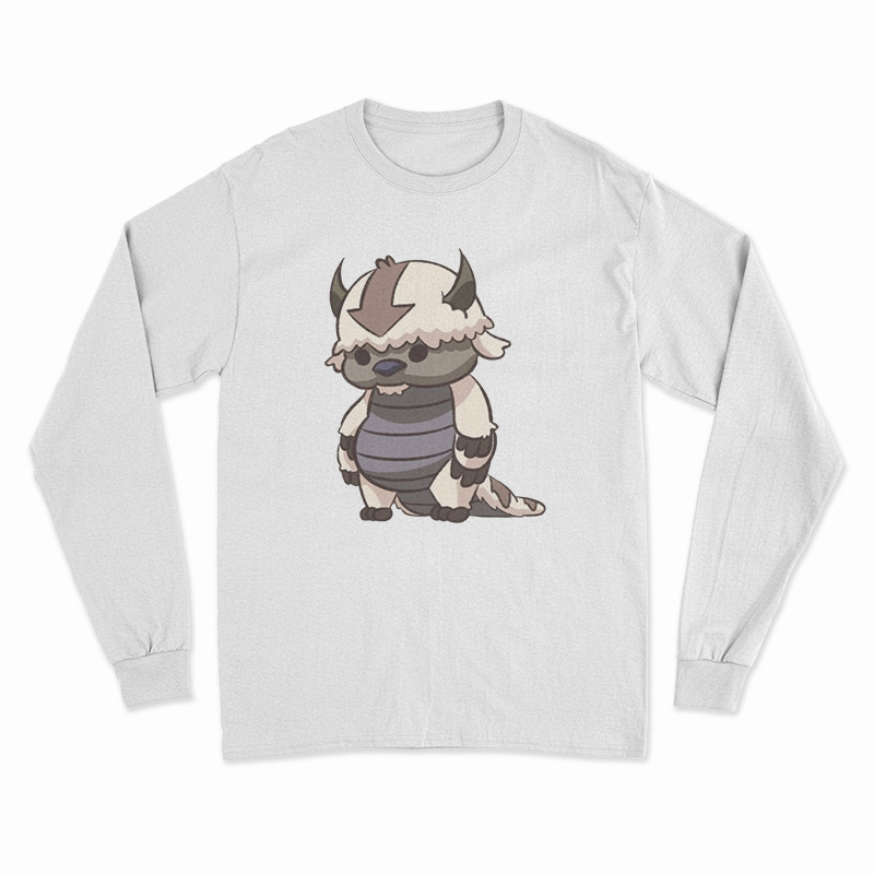 Appa Avatar The Last Airbender Long Sleeve T-Shirt For UNISEX