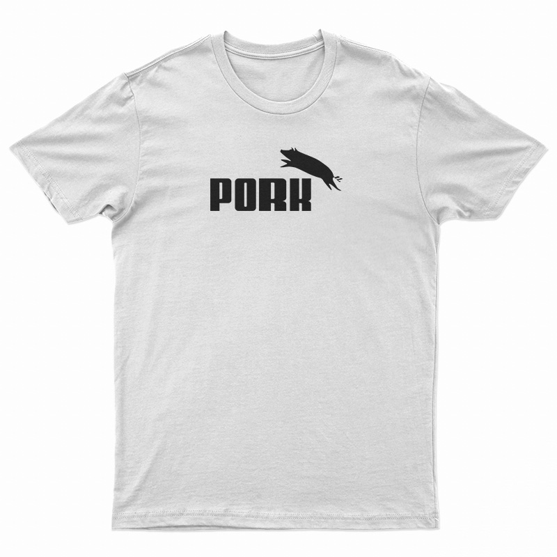 Pork Puma Parody T-Shirt For UNISEX - Digitalprintcustom.com