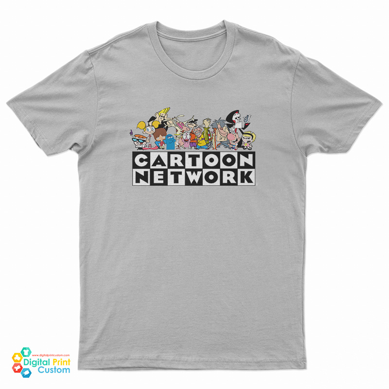 Awesome Cartoon Network Classic Character Feature T-Shirt For UNISEX Awesome Cartoon Network Classic Character Feature T-Shirt For UNISEX