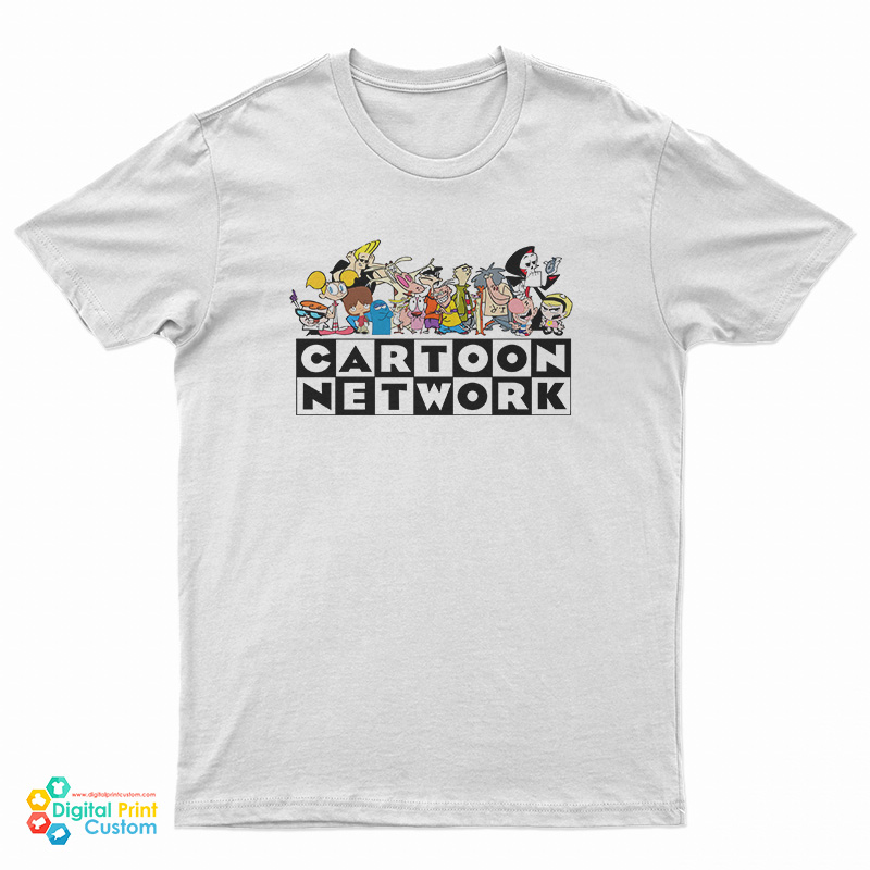 Awesome Cartoon Network Classic Character Feature T-Shirt For UNISEX