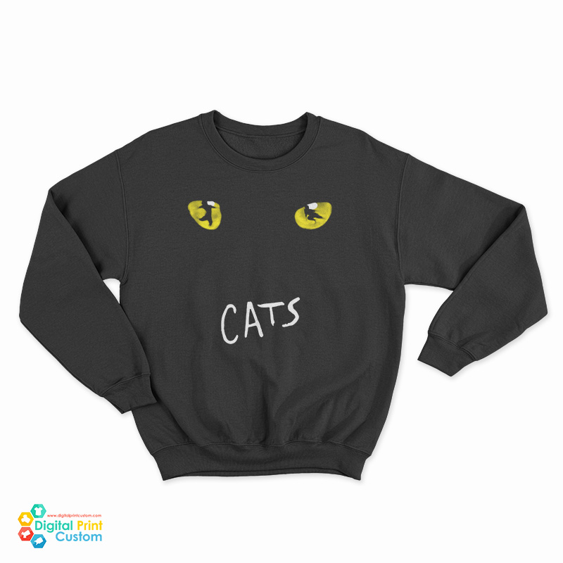 Cats Musical Logo Sweatshirt For UNISEX - Digitalprintcustom.com