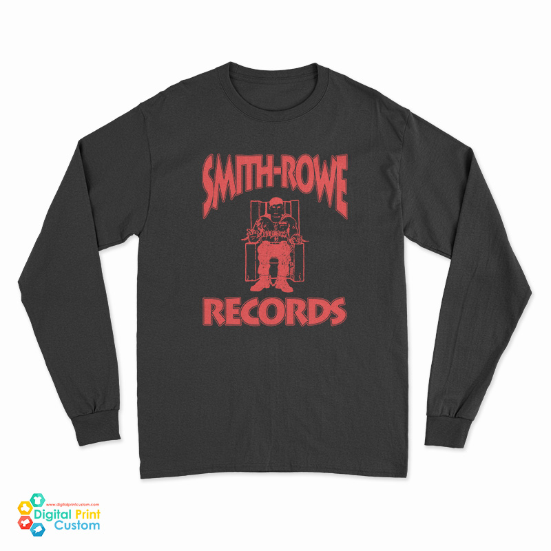 Smith-Rowe Records Long Sleeve T-Shirt - Digitalprintcustom.com