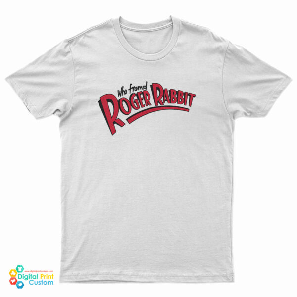 Who Framed Roger Rabbit Logo T-Shirt - Digitalprintcustom.com