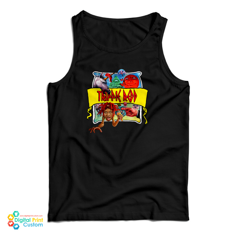 Trippie Redd Cartoon Tank Top For UNISEX - Digitalprintcustom.com