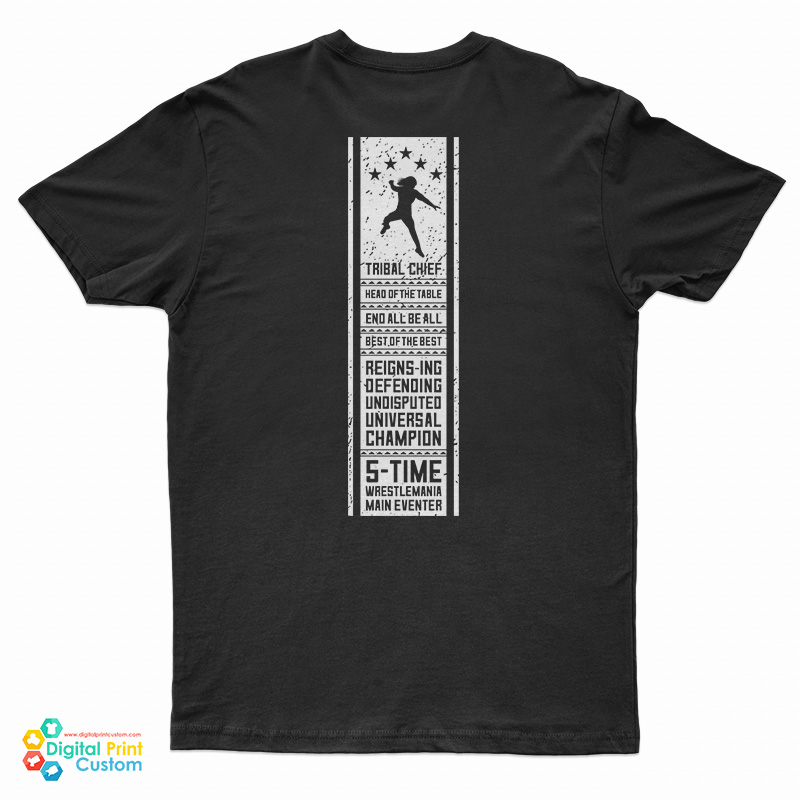 Roman Reigns Smash Em Stack Em Pin Em Authentic T-Shirt For UNISEX