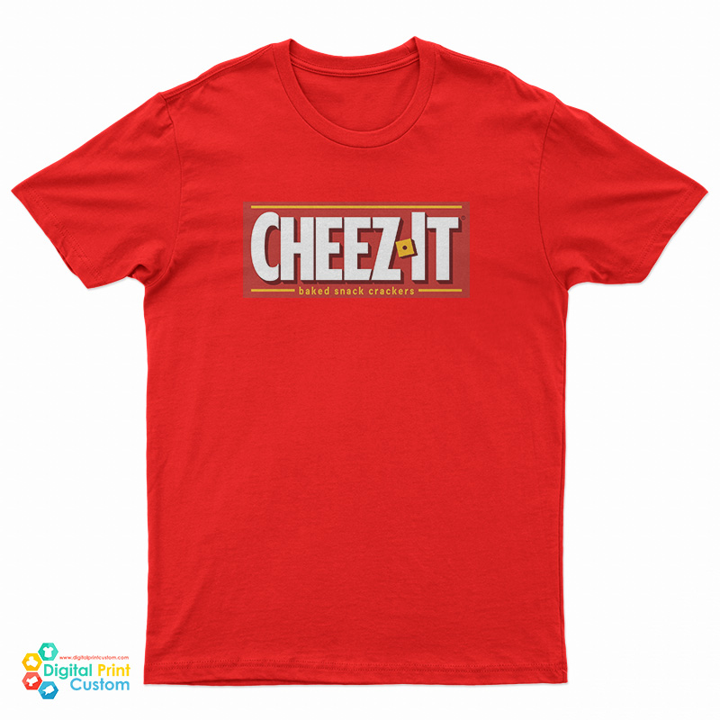 Grab It Fast Cheez-It Logo T-Shirt For UNISEX - Digitalprintcustom.com