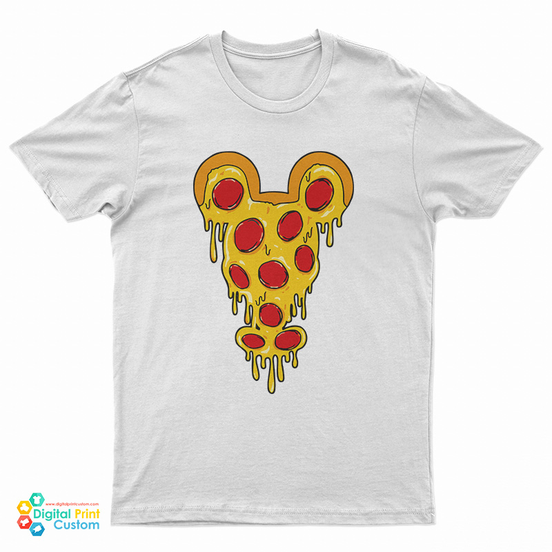 Mickey Mouse Pepperoni Pizza T-Shirt - Digitalprintcustom.com