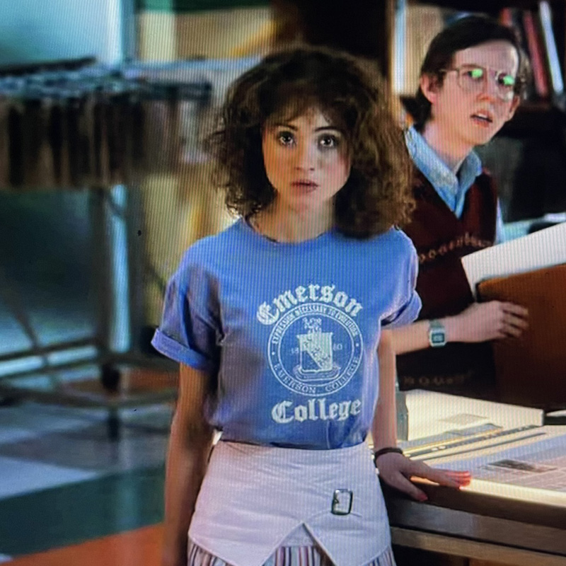 Nancy Stranger Things 4 Emerson College T-Shirt - Digitalprintcustom.com
