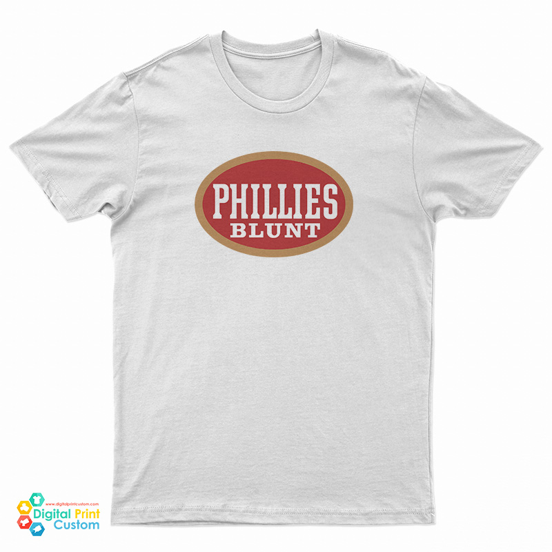 Phillies Blunt Logo T-Shirt For UNISEX - Digitalprintcustom.com
