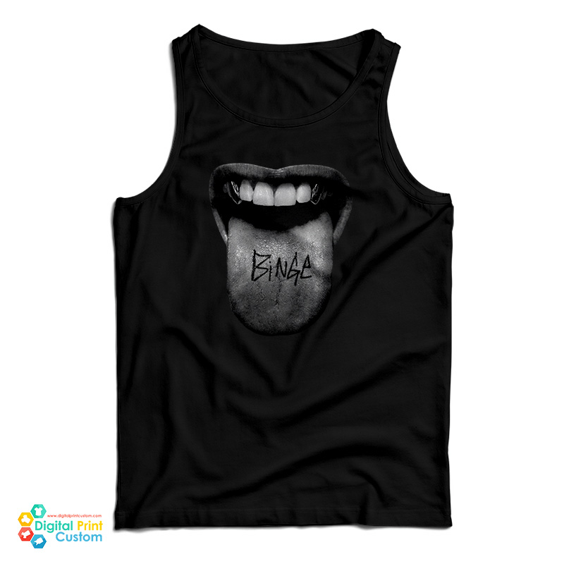 Binge Machine Gun Kelly Tongue Tank Top - Digitalprintcustom.com