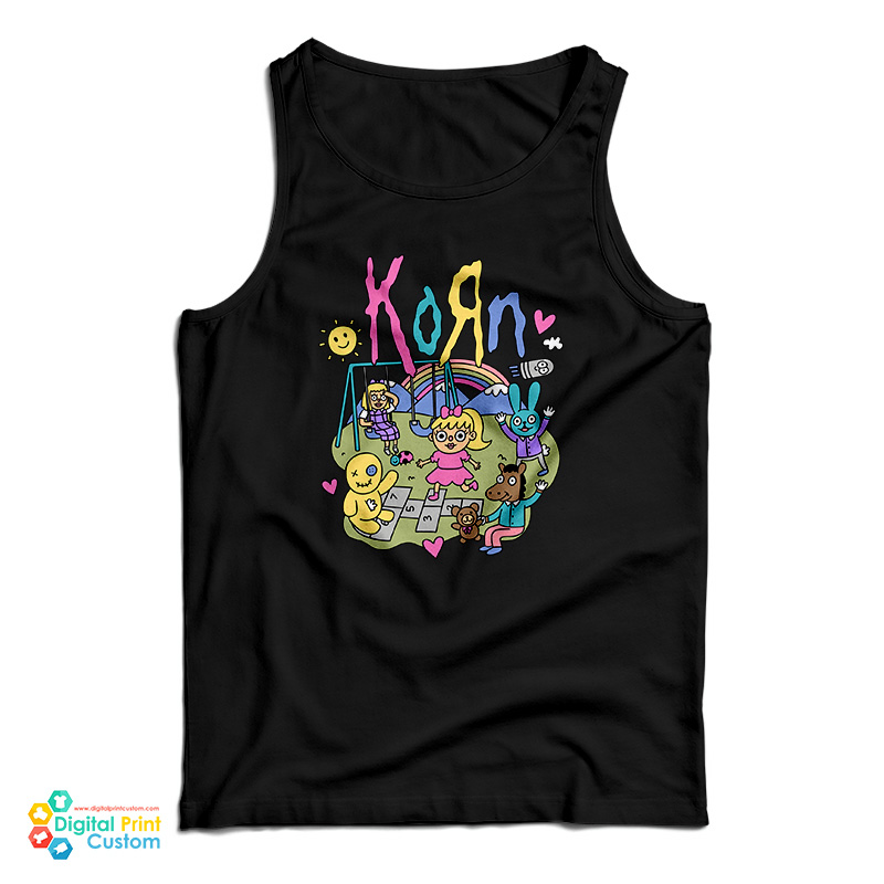 Cute Korn Cartoon Tank Top For UNISEX - Digitalprintcustom.com