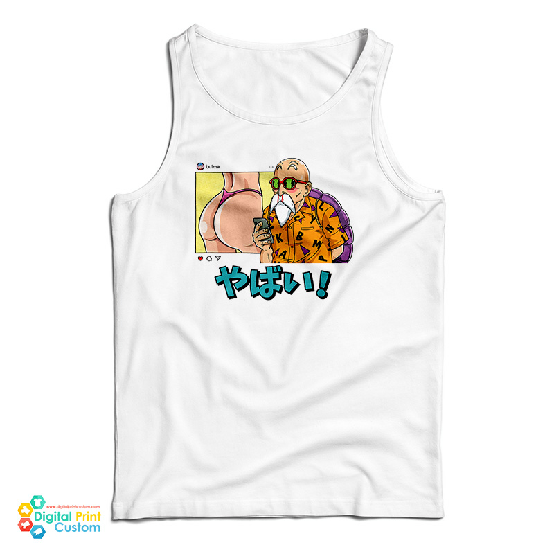 Dragon Ball Roshi IG Master Tank Top - Digitalprintcustom.com