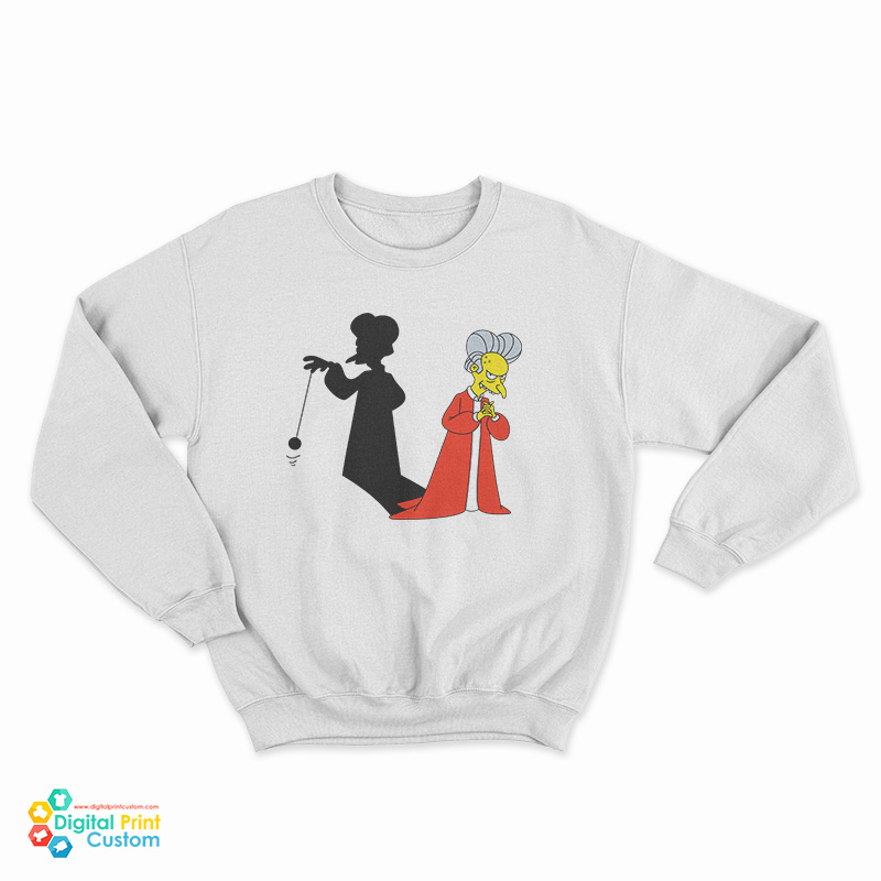 The Simpsons Treehouse Of Horror IV Count Burns Sweatshirt