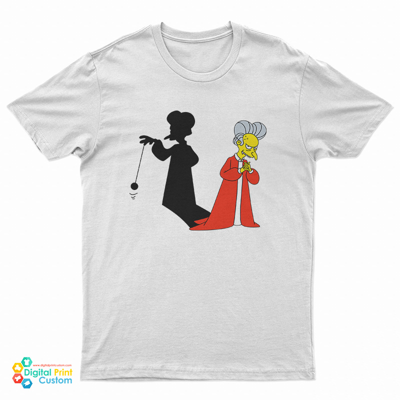 The Simpsons Treehouse Of Horror IV Count Burns T-Shirt For UNISEX