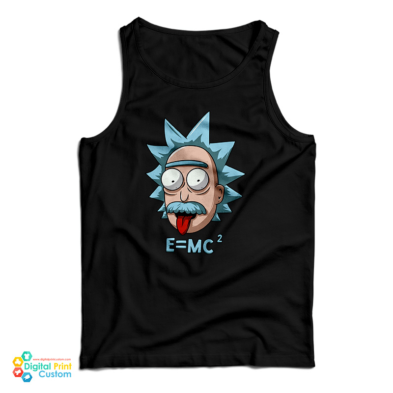 Albert Einstein Rick And Morty Tank Top - Digitalprintcustom.com