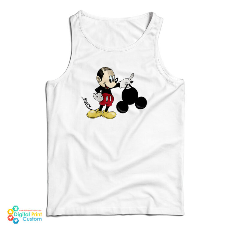 Bald Mickey Mouse Ears Memes Tank Top - Digitalprintcustom.com