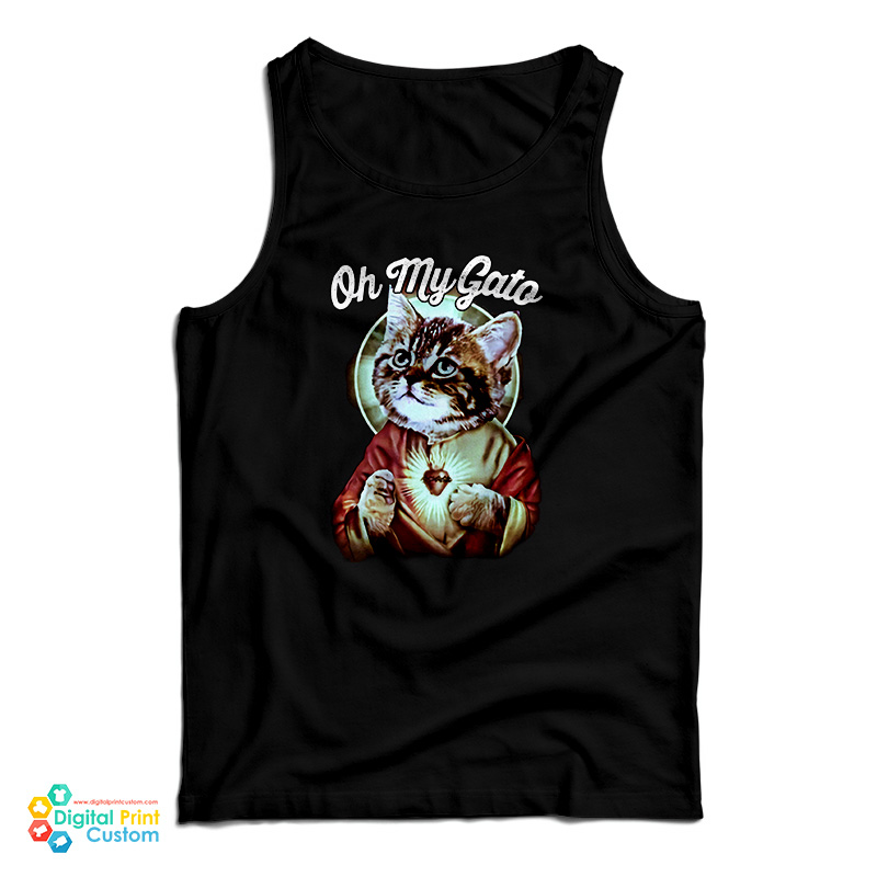 Cat Jesus Oh My Gato Tank Top - Digitalprintcustom.com