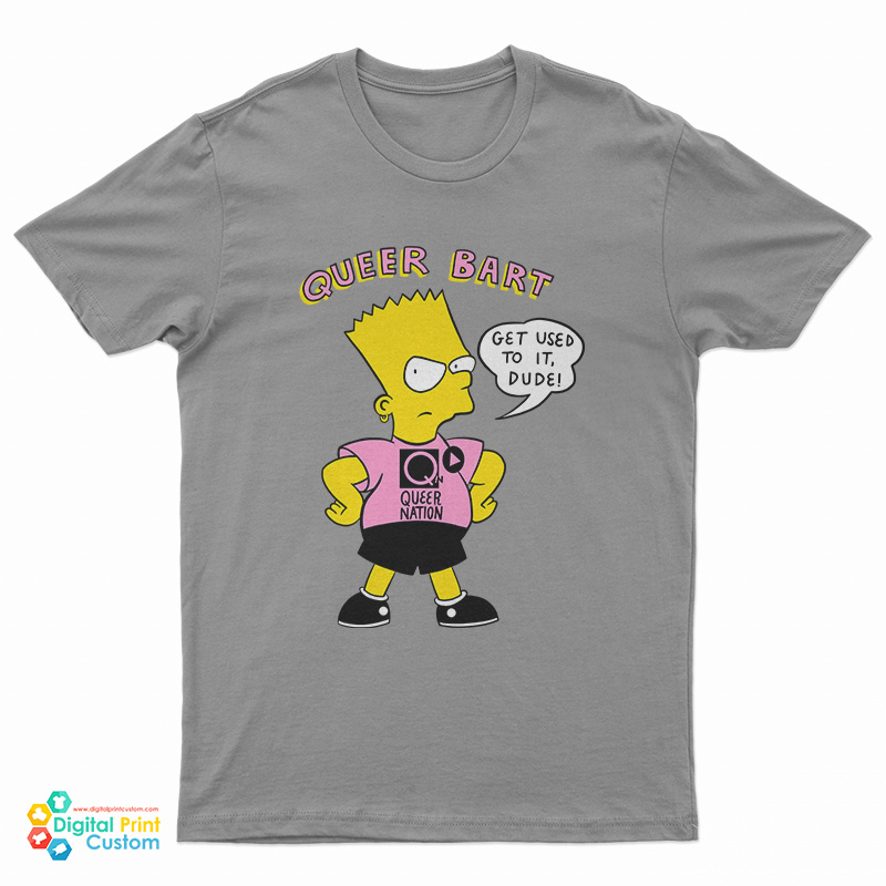 Queer Bart Simpson T-Shirt For UNISEX - Digitalprintcustom.com