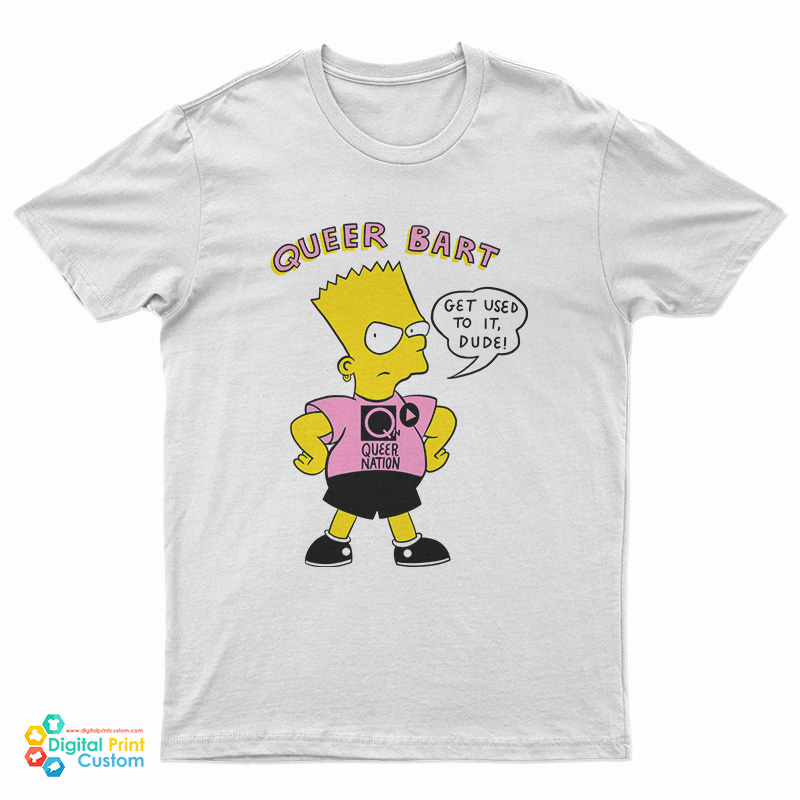 Queer Bart Simpson T-Shirt For UNISEX - Digitalprintcustom.com