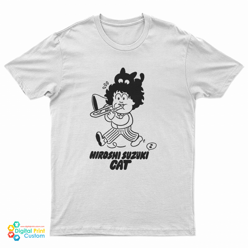Hiroshi Suzuki Cat T-Shirt For UNISEX - Digitalprintcustom.com