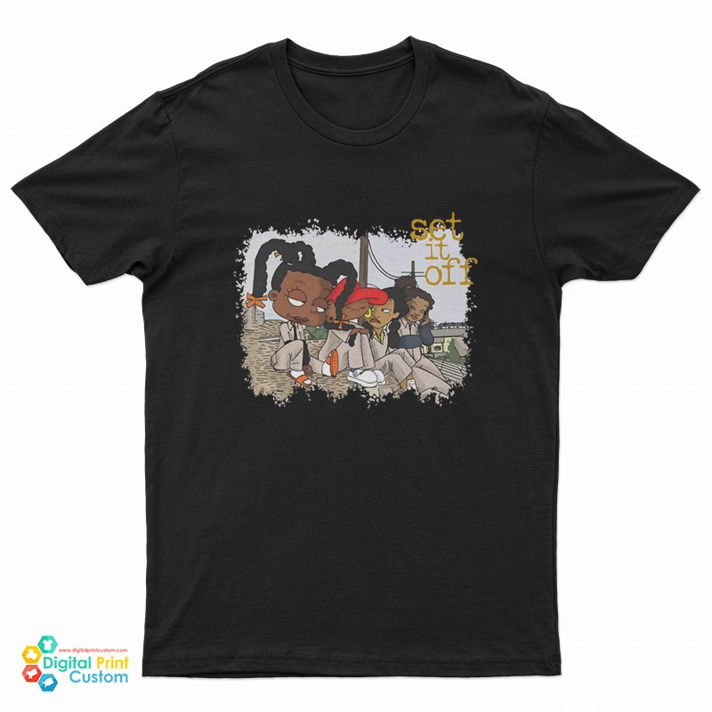 Set It Off Cartoon T-Shirt For UNISEX - Digitalprintcustom.com