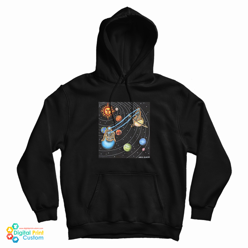 Telepathy by Marcos Alvarado Hoodie - Digitalprintcustom.com