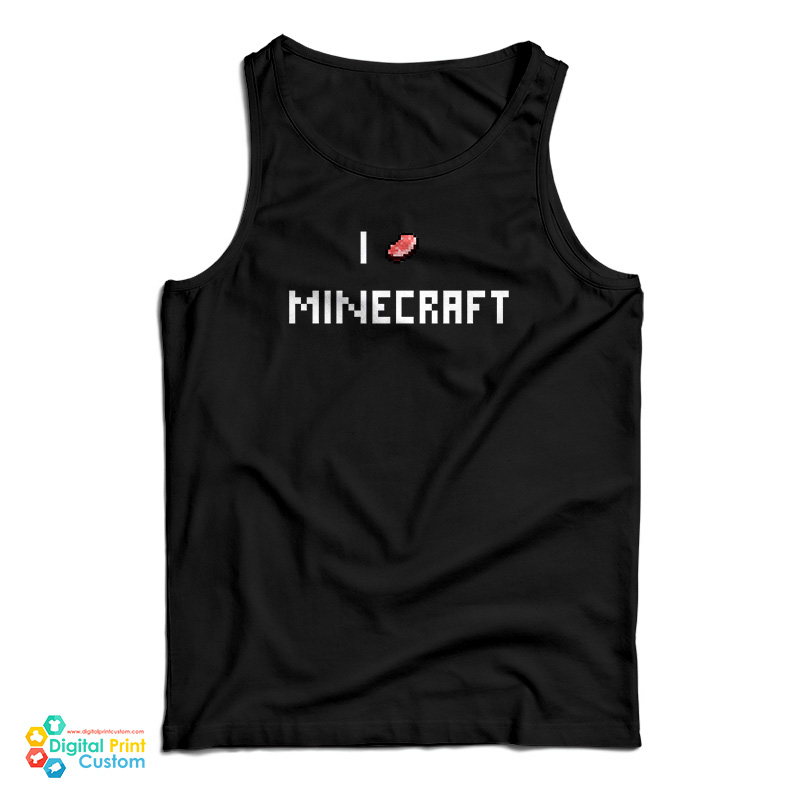 I Porkchop Minecraft Tank Top - Digitalprintcustom.com